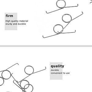 MILISTEN 50pcs Button Spring Controller Spring Metal Game Machine Spring Replacement Spring Metal Gamepad Spring Metal Metal Buttons Game Console l2 Iron