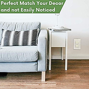 Outlet Covers Baby Proofing Socket Protectors Child Safety Plug Caps Difficult for Toddler to Remove Electric Shock Guard for US 3-Prong White 40 Pack