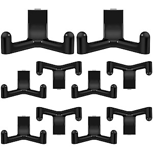 XYDHQS 10Pcs Shed Tool Hook, Utility Hooks for Garage, Shed Tool Hook Compatible with 60118/60127/60138, Shed Tool Organizer Hooks for Shovel Rake Scissors (10Pcs)