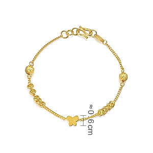 CHOW SANG SANG 999.9 24K Gold Price-by-Weight 5.24g Gold Bracelet 50737B