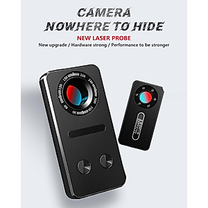 COHANA Hidden Camera Detector Infrared Camera Sweeper, Spy Camera Detector Spy Camera Finder, Bug Detector - Hidden Camera Finder Portable and Easy-to-Use Privacy Guardian