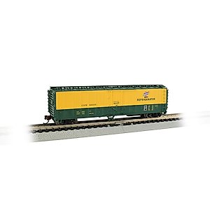 Bachmann Trains 17958 ACF 50' Steel Reefer - Chicago & Northwestern - N Scale, Prototypical Colors