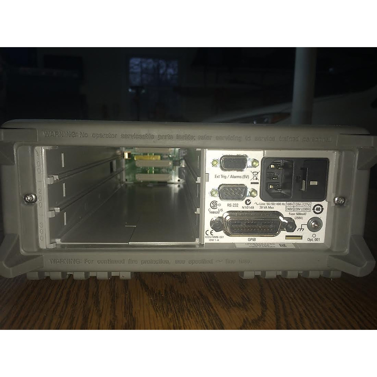 AGILENT TECHNOLOGIES 34970A Data Acquisition, 250-CH/SEC, 22-BIT