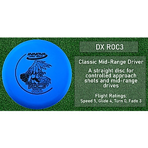Innova Disc Golf Starter Set –Colors May Vary 160-180g – Disc Golf Putter, Disc Golf Driver, Mid-Range, Frisbee Golf Disc Set, Beginner Disc Golf Set