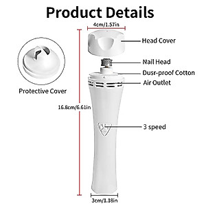 BiBoBiBo Dog Nail Grinder -Professional 3-Speed Electric Rechargeable Pet Nail Trimme with Clippers, Quiet Low Noiser Painless Paws Grooming for Small Medium Large Dogs & Cats