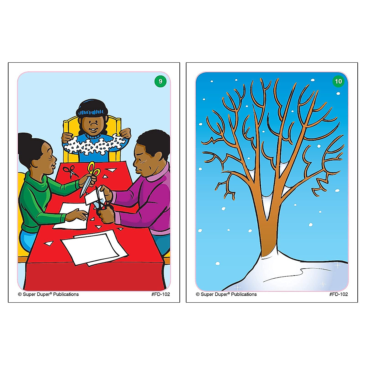 Super Duper Publications | Classifying with Seasons Fun Deck Flash Cards | Educational Learning Resource for Children