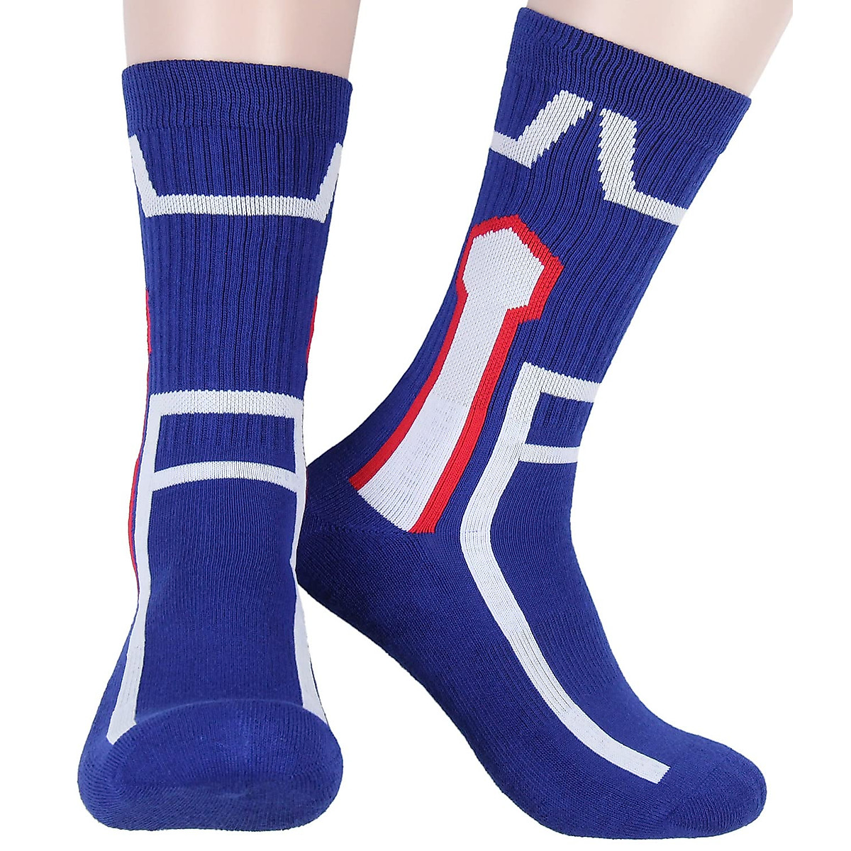 My Hero Academia Socks UA High Design 2 Pack Athletic Adult Crew Socks