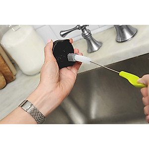 Full Circle Green Little Sipper Bottle and Straw Detail Cleaning Brush Set, One Size