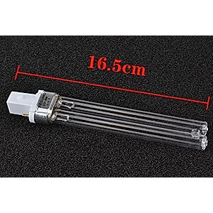 Sunsun 9w Lamp Bulb, Spare Bulb for Sunsun Hw-303b 304b 404b Jup-01 Filter Cf400, Cf500, G23 2 Pin,