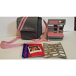 Vintage Polaroid Pink & Gray Cool Cam 600 Instant Camera