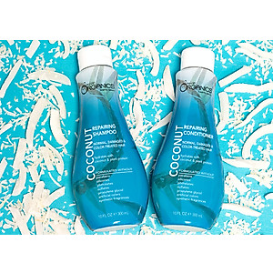 Juice Beauty Coconut Repairing Conditioner - 300 mL - Promotes Stronger Hair + Enhances Shine - Vegan, Cruelty Free