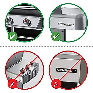 Weber 7621 Flavorizer Bar Set 300 Series Grills Gray Bundle with Deco Essentials Pair of Red Heat Resistant Oven Mitt