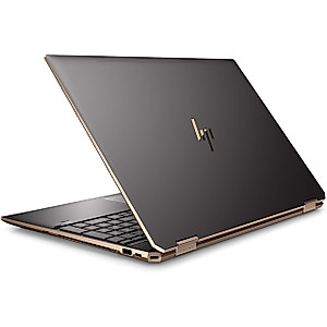 HP Spectre x360 2-in-1 Laptop, 15.6" 4K UHD Touchscreen, Intel Core i7-8565U Processor up to 4.6GHz, 16GB RAM. 256GB SSD, Backlit Keyboard, Wireless-AC, Windows 10 Home (15.6 Inch, Dark Ash Silver)