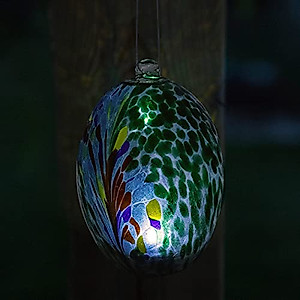 Echo Valley 4616 Solar Lanterns and Orbs, Green