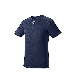 EvoShield Adult Short Sleeve Tee, Navy - Large