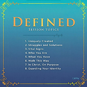 Defined - Teen Girls' Bible Study Book: Who God Says You Are (Bible Study for Teen Girls and Young Women)