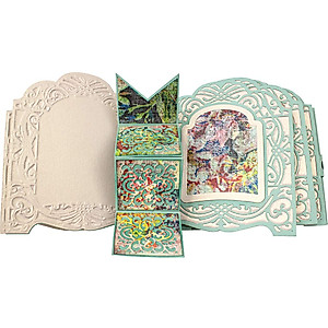 SPELLBINDERS PAPERCRAFTS, INC SHAPEABILITIES Dies BANR, 3D Interactive Pivot Banner