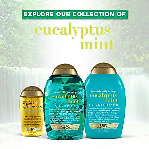 OGX Intensely Invigorating + Eucalyptus Mint Conditioner, 13 Ounce