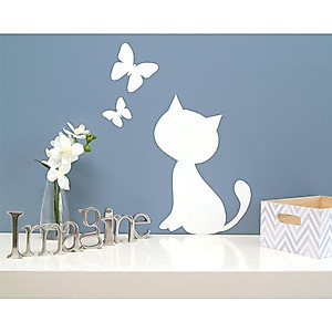 Magic Cover Premium Adhesive Vinyl Contact Shelf Liner and Drawer Liner, 18"x9', White