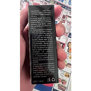 Enlargement Oil for Men, Body Area Massage Enlarge Oil, Growth and Thickening, 0.34 Fl Oz by Tonisaberey (Pack of 1)