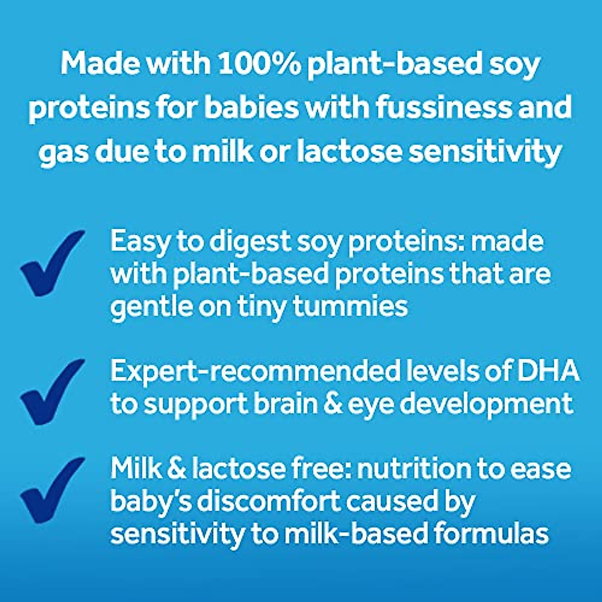 Gerber Good Start Baby Formula Powder, Gentle Soy, Plant Based Protein & Lactose Free Non-GMO Powder Infant Formula, Stage 1, 20 Ounce (Pack of 1)