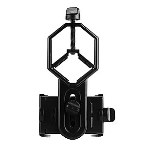 SVBONY Universal Cell Phone Adapter Mount Telescope Phone Mount for Binocular Monocular Spotting Scope Telescope Support Eyepiece Diameter 25 to 48mm