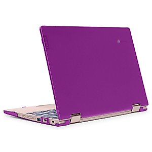 mCover Case Compatible for 2019~2021 11.6" Lenovo Chromebook C340 Series 2-in-1 Laptop Computers ONLY (NOT Fitting Any Other Lenovo Models) - Purple
