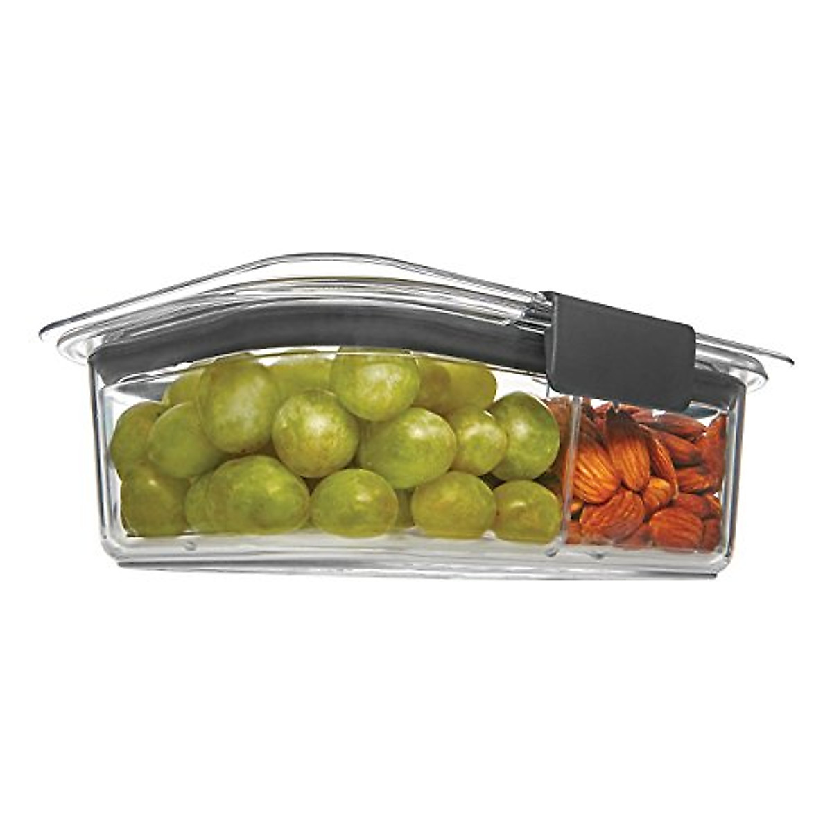 Rubbermaid Brilliance Food Storage Container, Medium, 3.2 Cup, Clear 1997830