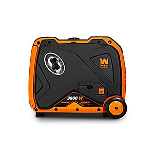 WEN 56380i Super Quiet 3800-Watt RV-Ready Portable Inverter Generator with Fuel Shut-Off and Electric Start