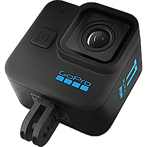 GoPro HERO11 (Hero 11) Black Mini - Waterproof Action Camera with 5.3K Ultra HD Video, 24.7MP Photos, 1/1.9" Image Sensor, Stabilization (CHDHF-111-TH) + 50-in-1 Accessory Kit + 64GB Card + More