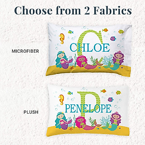 Let's Make Memories My Own Name Pillowcase, Personalized with Name, Polyester, Plush Fleece - Sports