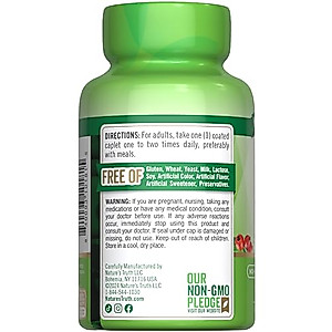 Vitamin C Bioflavonoids & Rose Hips | 1000mg | 100 Caplets | Vegetarian, Non-GMO, Gluten Free | by Nature's Truth