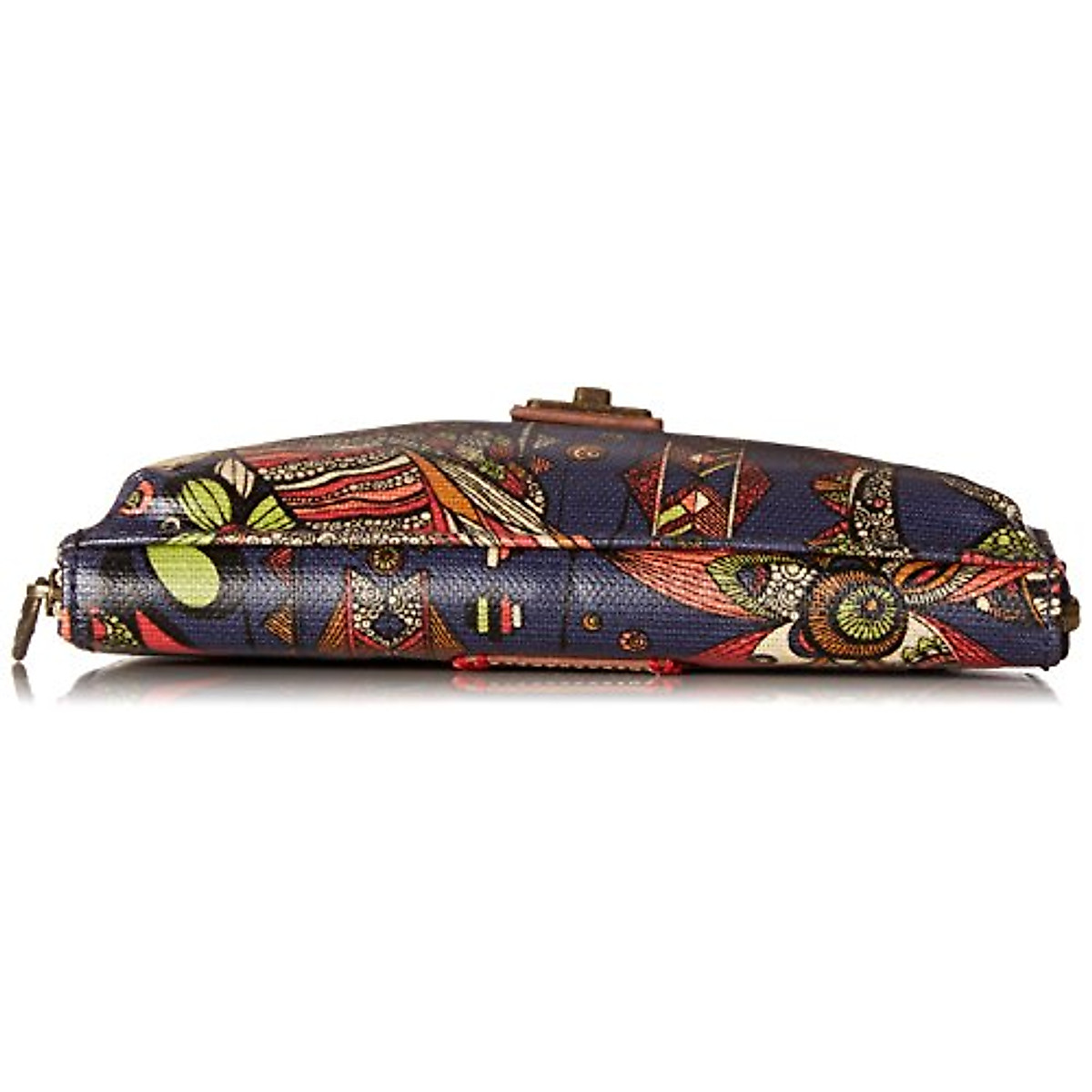 Sakroots Artist Circle Large Smartphone Cross-Body Phone Wallet,Midnight Spirit Desert