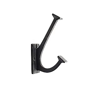 Hickory Hardware Skylight Collection Coat Hooks, Wall Hooks for Hanging Coats, Hats, Towels, Robes and More, 4-7/8 Inch Long, Vintage Bronze, Single