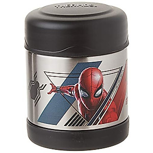 Thermos Funtainer 10 Ounce Food Jar (Spiderman Black)