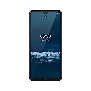 Nokia 5.3 Fully Unlocked Smartphone with 6.55" HD+ Screen, AI-Powered Quad Camera and Android 10, Cyan, 2020 (AT&T/T-Mobile/Cricket/Tracfone/Simple Mobile)