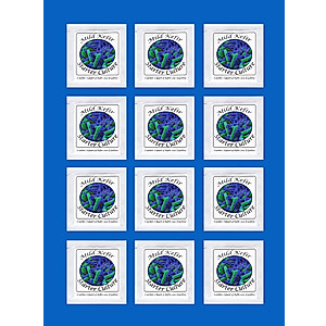 Kefir Starter Cultures - Pack of Freeze-Dried Culture Sachets For Creamy and Mild Milk Kefir (12 sachets)