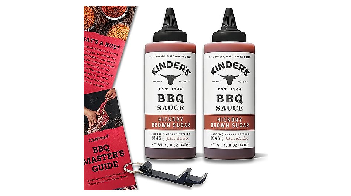 Kinder's Hickory Brown Sugar BBQ Sauce – Flavor Packed Bundle