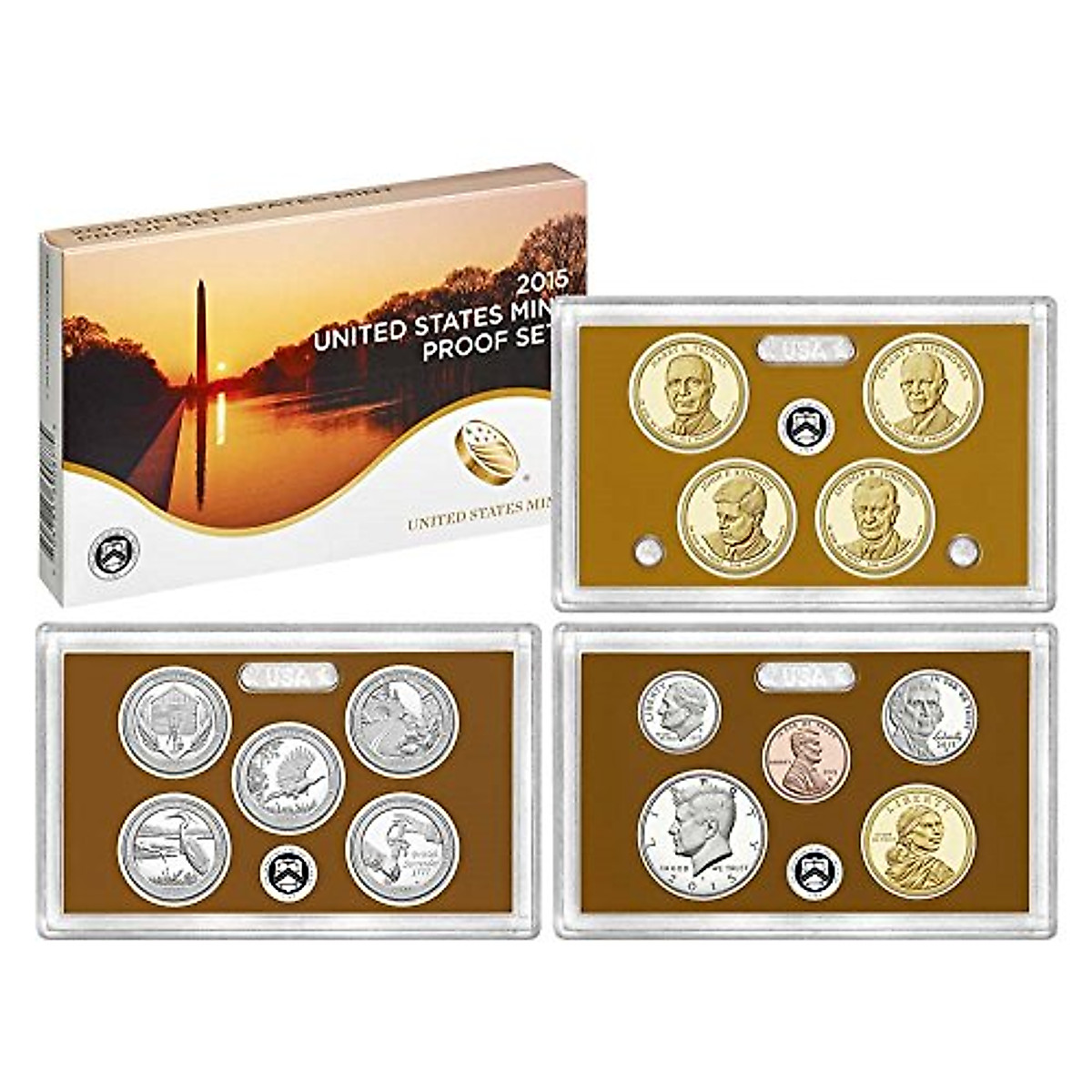 2015 S 14 Coin Clad Proof Set In OGP Proof