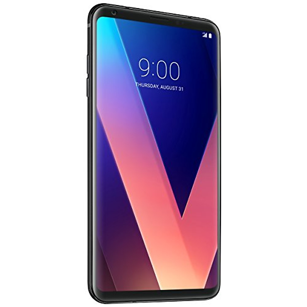 LG Electronics V30+ Factory Unlocked Phone, 128GB, 6", Black (U.S. Warranty)