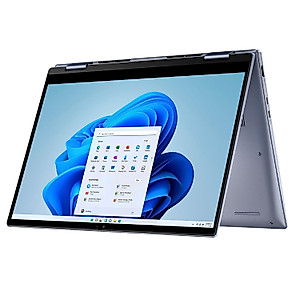 Dell Inspiron 2-in-1 Touch Laptop, 14" WUXGA IPS Display, AMD Ryzen 5 7530U(Beat i7-11600H) Up to 4.5GHz, 8GB RAM, 512GB SSD, Backlit KB, Fingerprint Reader, Wi-Fi 6E, USB-C, HDMI, Win 11 Pro