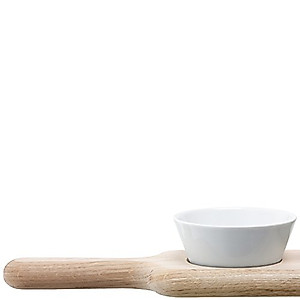 LSA PX04 Paddle Bowl Set & Oak Paddle L15.75in W3.5in