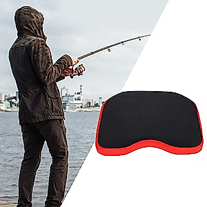 Thicken Kayak Canoe Fishing Boat Sit Seat Cushion Pad Accessory (Flame) Boating (Black)