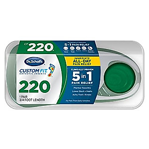 Dr. Scholl's Custom Fit Orthotic Inserts, CF 220