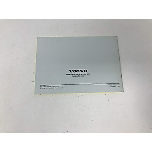2012 Volvo S60 Owners Manual Case Handbook with Case OEM Z0A0390