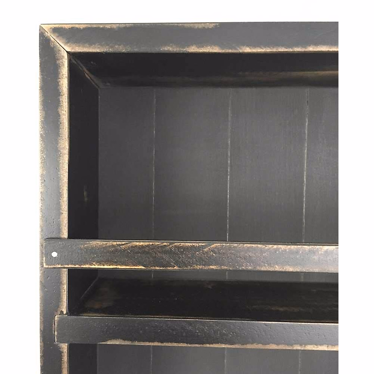 Mansfield Cabinet No. 102 - Solid Wood Spice Rack Cabinet White Wash/White