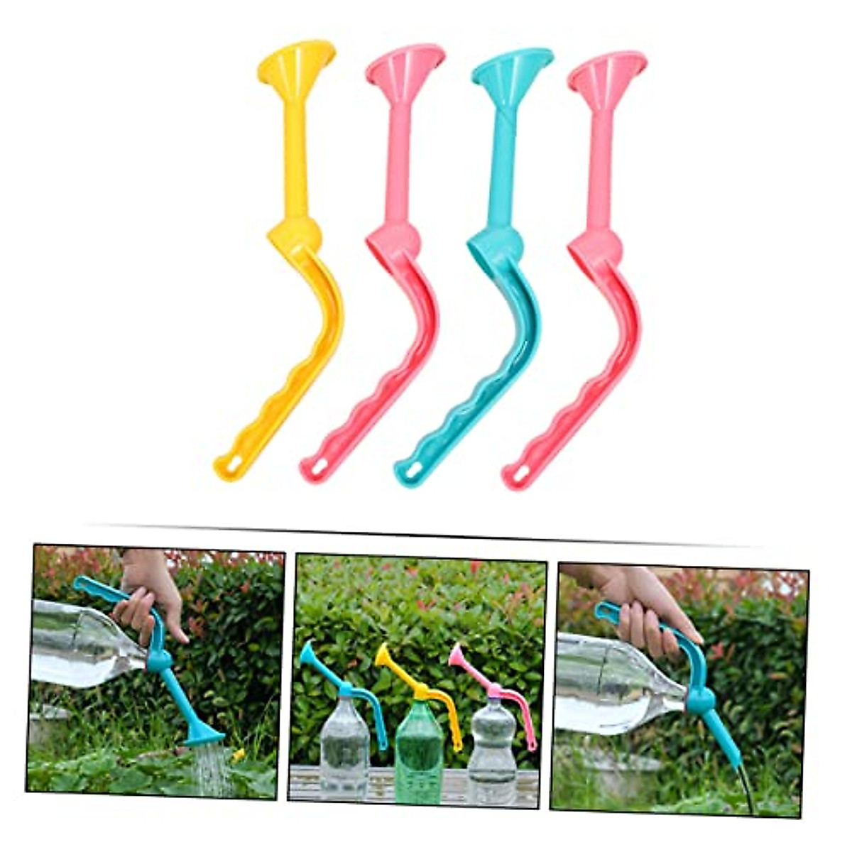 Yardwe 20 pcs watering device bottle cap watering succulants watering bottle nozzle water bottle watering spout seedling succulent plants Plant Watering Nozzle flowers sprinkler plastic