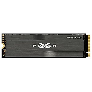 Silicon Power 512GB NVMe M.2 PCIe Gen3x4 2280 TLC R/W up to 3,400/2,300MB/s SSD (SP512GBP34XD8005)