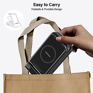 SwanScout Charging Station for Samsung Z Flip, SwanScout 703F, Wireless Charger for Samsung Galaxy Z Flip 5/Z Flip 4/Z Flip 3, Galaxy Watch 6/6 Classic/5/5 Pro, Galaxy Buds 2 Pro/Buds 2 (Foldable)