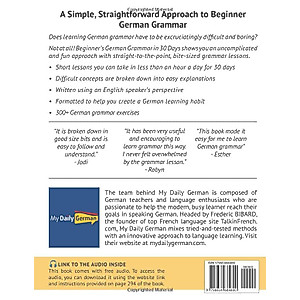 German Grammar for Beginners Textbook + Workbook Included: Supercharge Your German with Essential Lessons and Exercises (Learn German for Beginners)